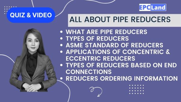 All about Reducers, Types & Applications: Piping Quiz - EPCLand