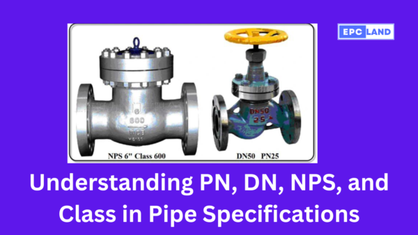 Understanding PN, DN, NPS, and Class in Pipe Specifications - EPCLand