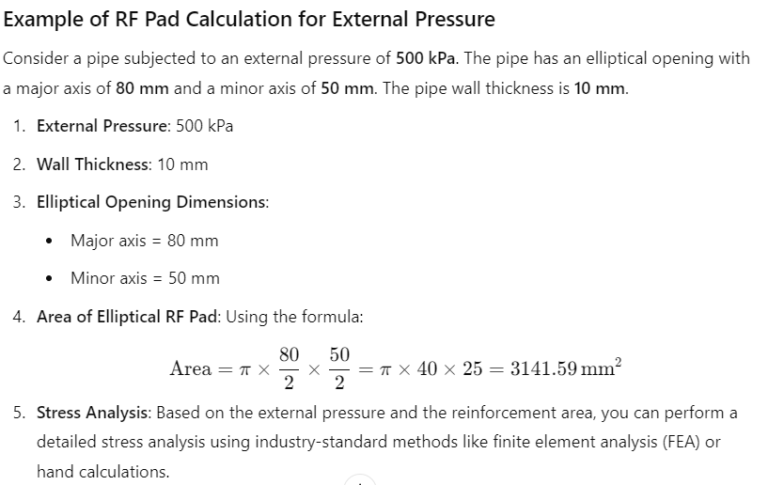Understanding Elliptical RF Pad Calculations: Reinforcement Zone and ...