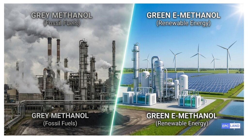 Green vs Grey Methanol: Types & India's Import Strategy (2026) - EPCLand